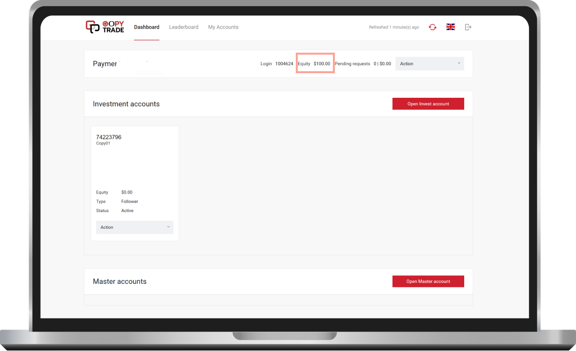 How to withdrawal for investor account