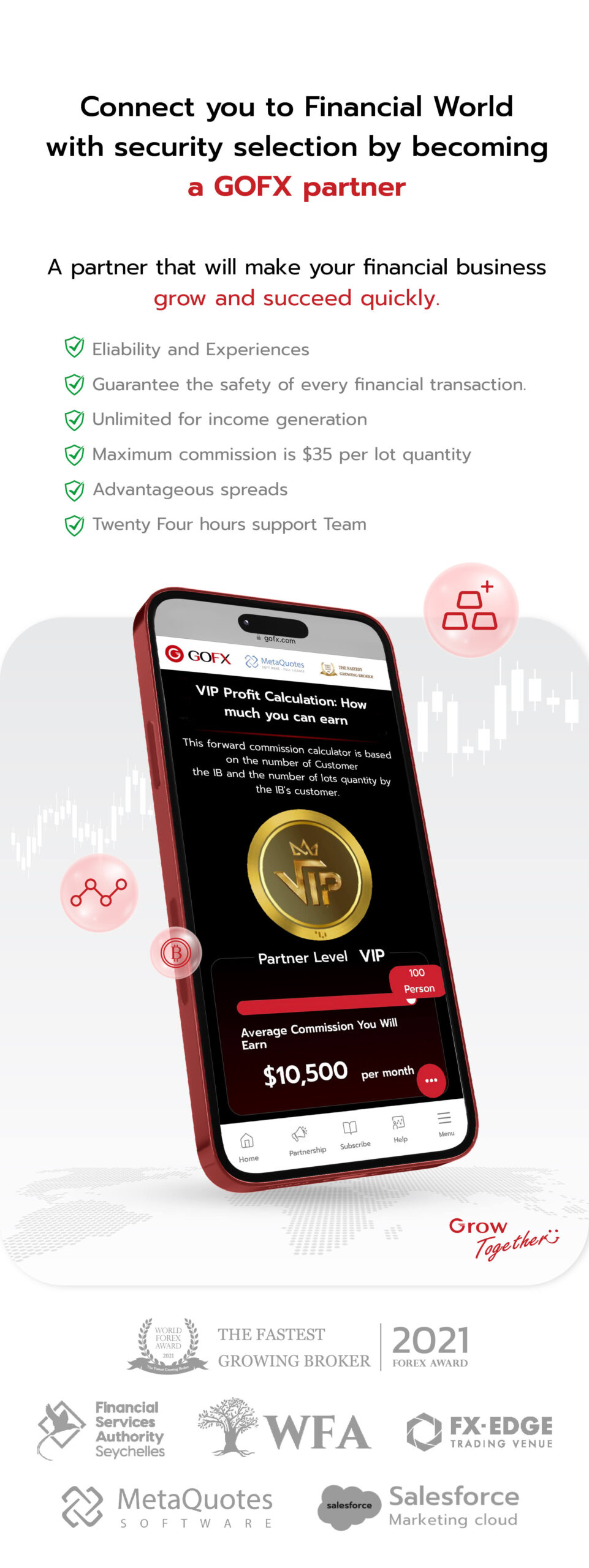 Register to join the partner program